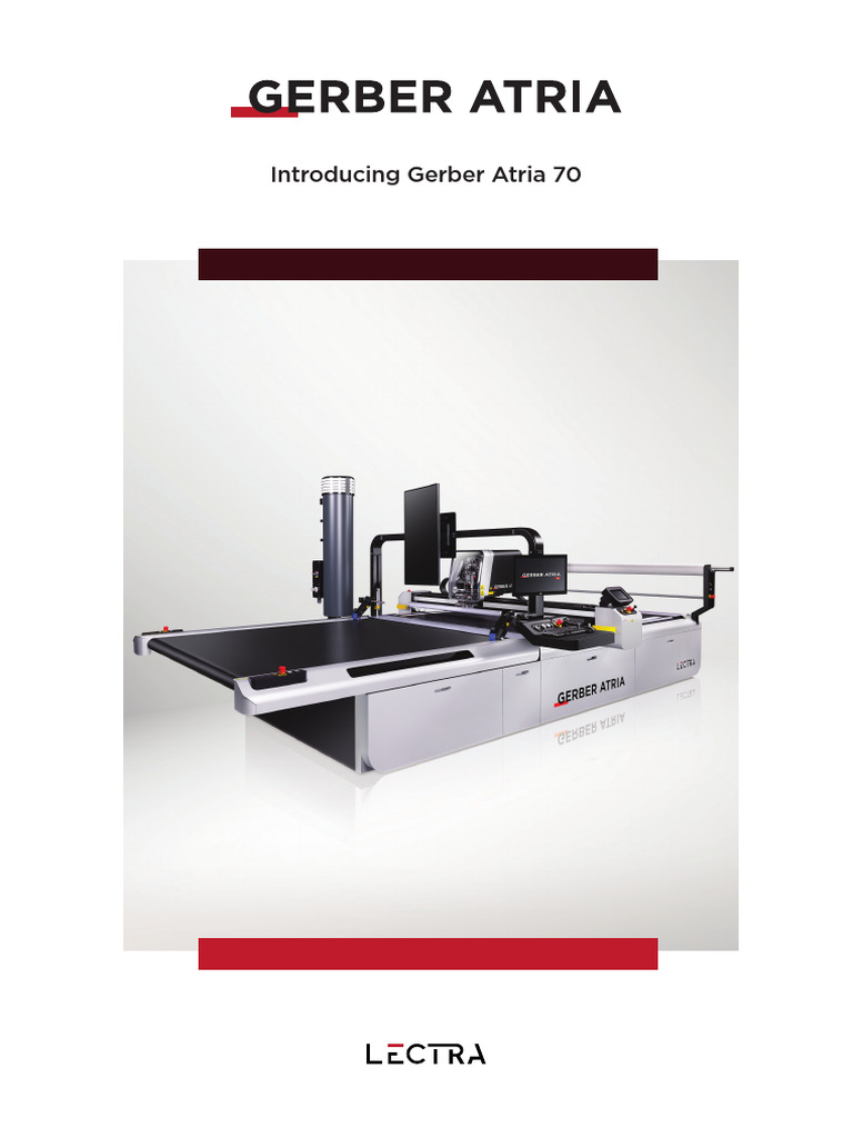 Brochure Gerber Atria 70 en | PDF | Sustainability | Agile Software ...