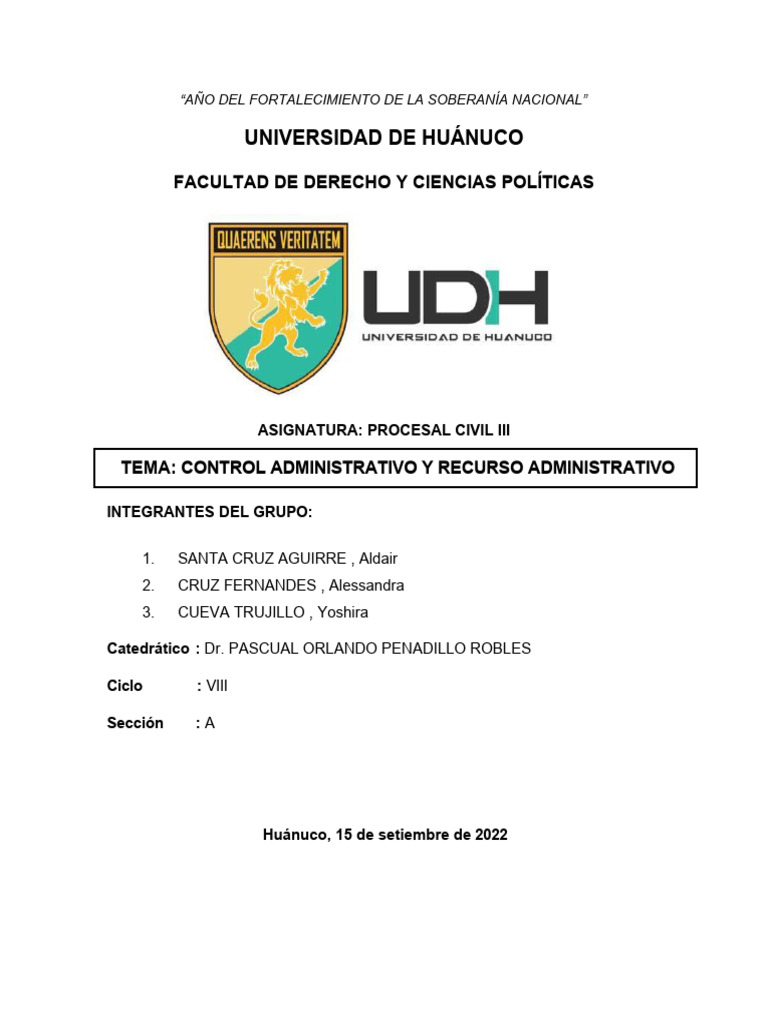 Resumen CONTRON Y RECURSOS ADMISTRATIVO | PDF | Apelación | Justicia