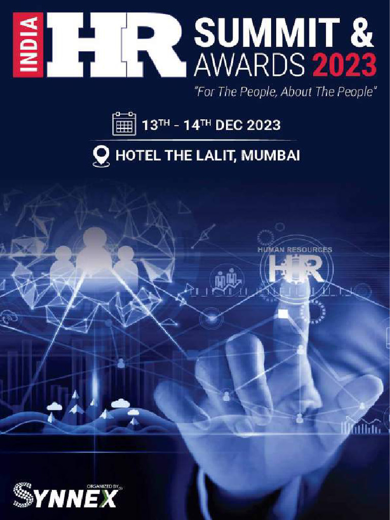 India HR Leadership Summit 2023 | PDF | Analytics | Human Resources