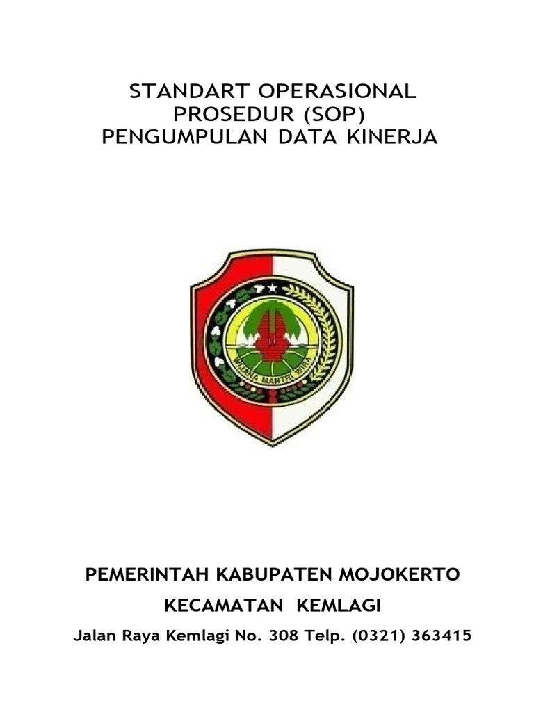 SOP Pengumpulan Data Kinerja | PDF | Bisnis