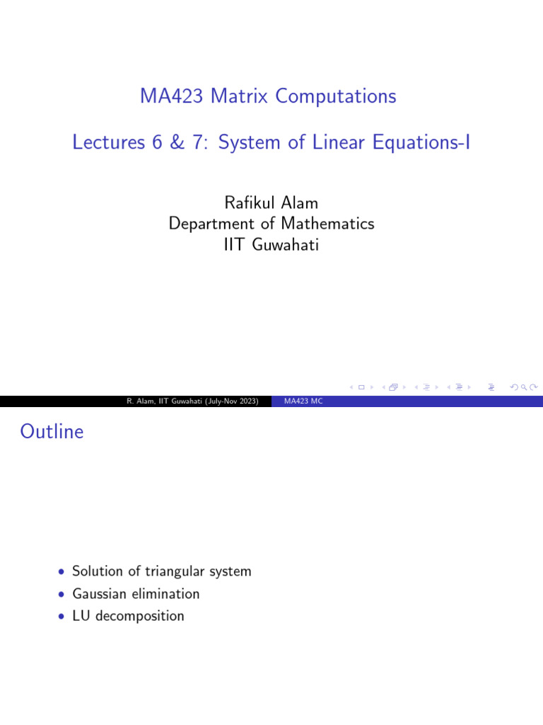 Lect 6-7 | PDF | Algebra | Algorithms