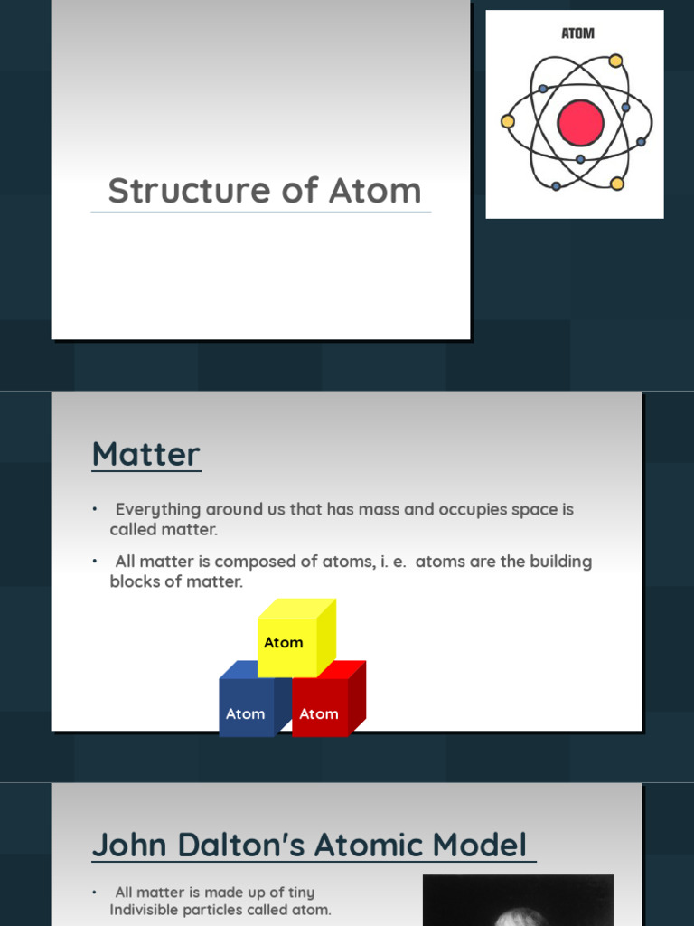 Atom | PDF | Atoms | Atomic Nucleus