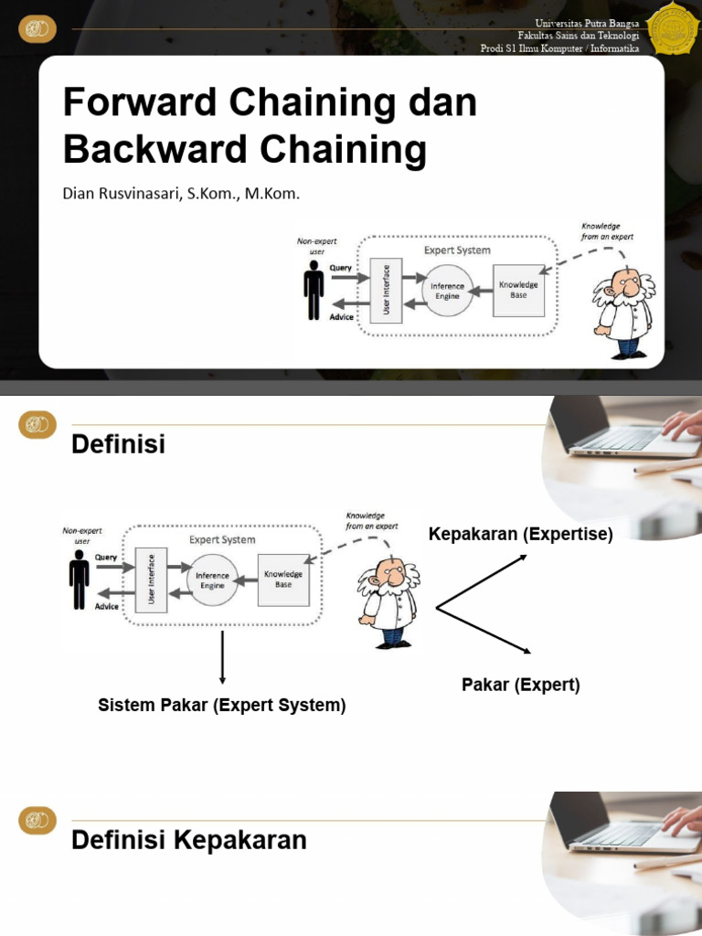 Pertemuan 5 - Forward Chaining Dan Backward Chaining | PDF