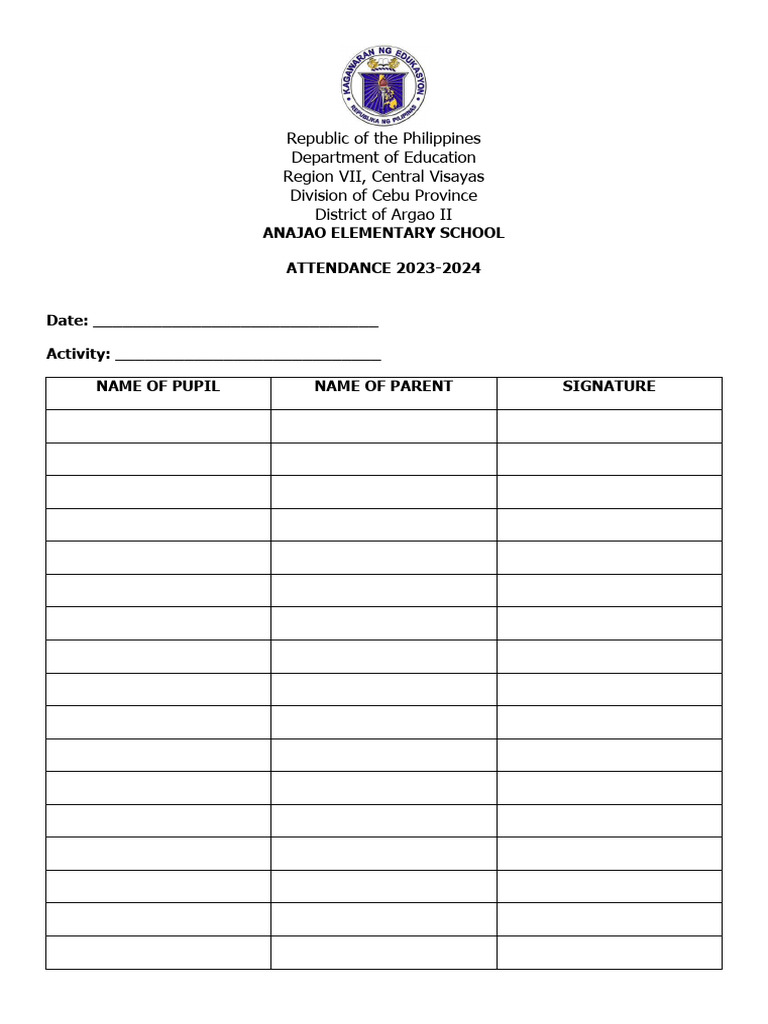 SMEA Attendance | PDF