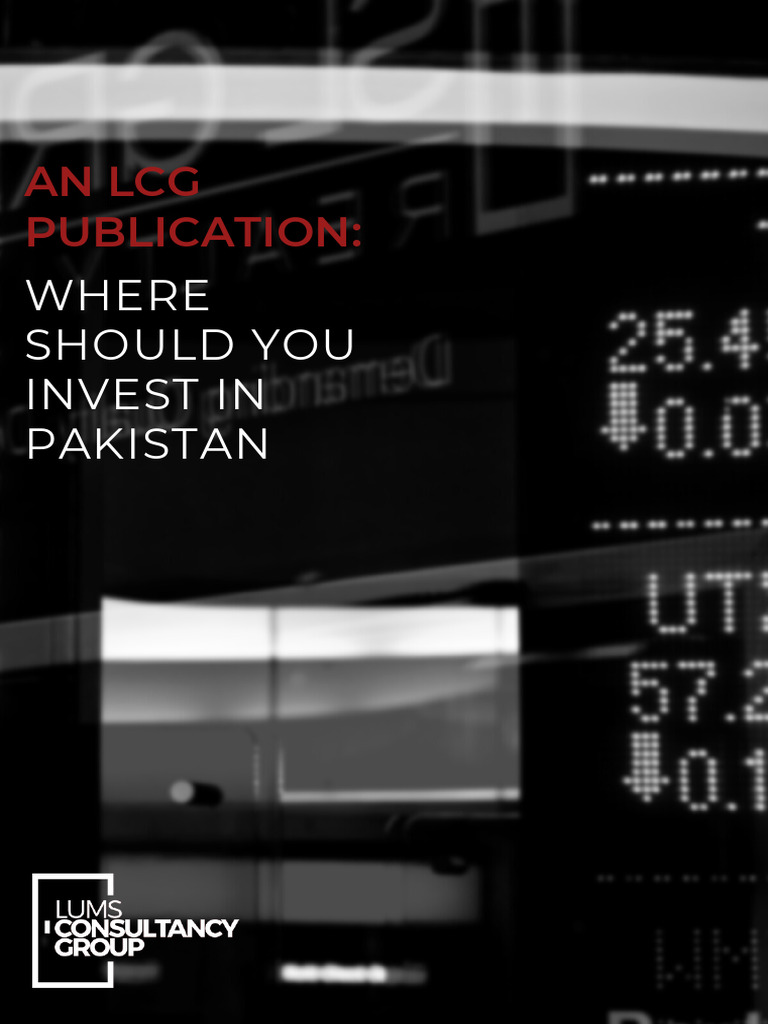 LCG Investment in Pakistan Report | PDF | Investing | Stocks