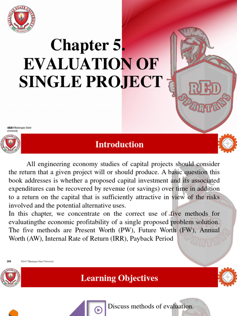 Module 5 Evalution of Single Project | PDF | Depreciation | Investing