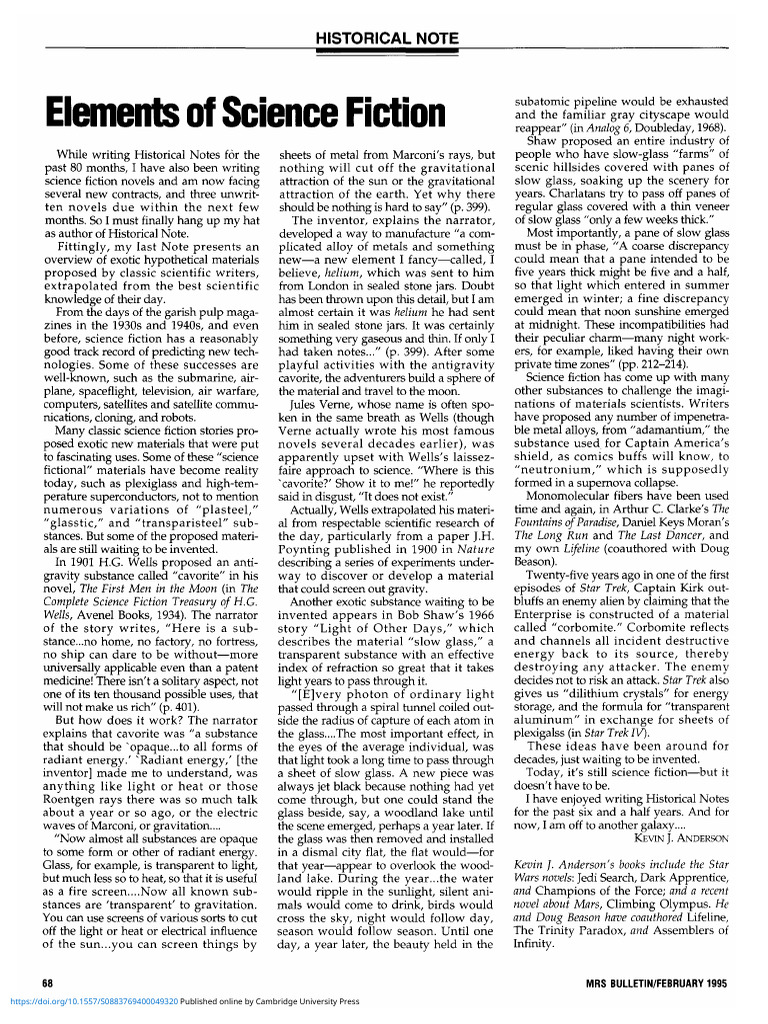 Elements-Of-Sci Fi | PDF | Nuclear Magnetic Resonance | Spectroscopy