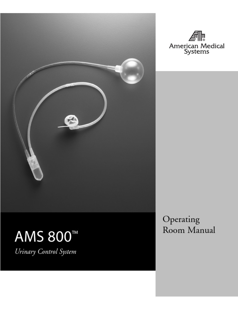 Procedimento Implante AMS 800 | Urinary Incontinence | Surgery