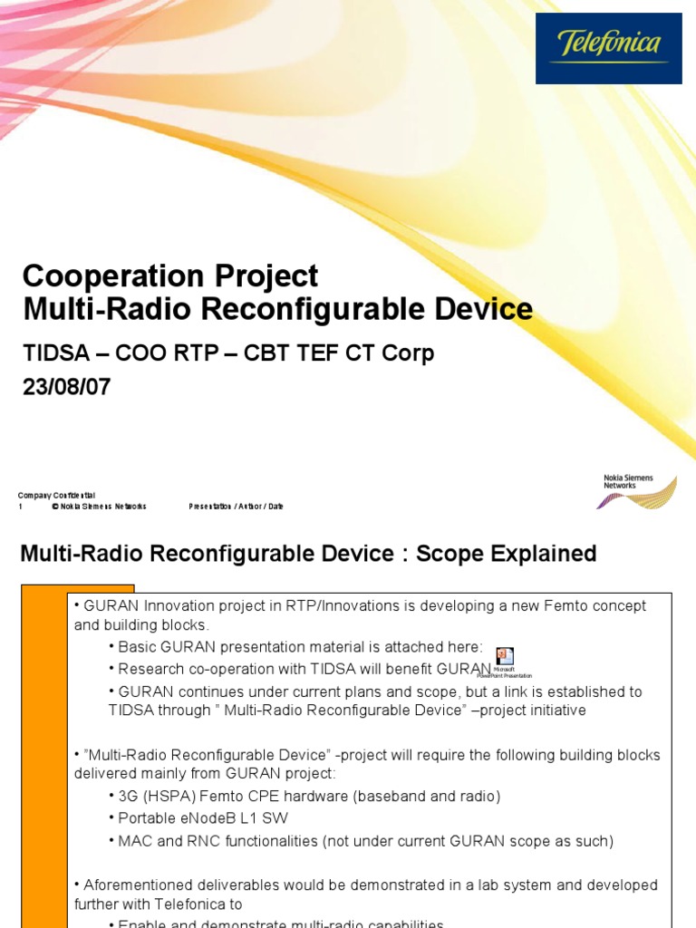 Multi Radio Device | PDF | Nokia | Customer Premises Equipment