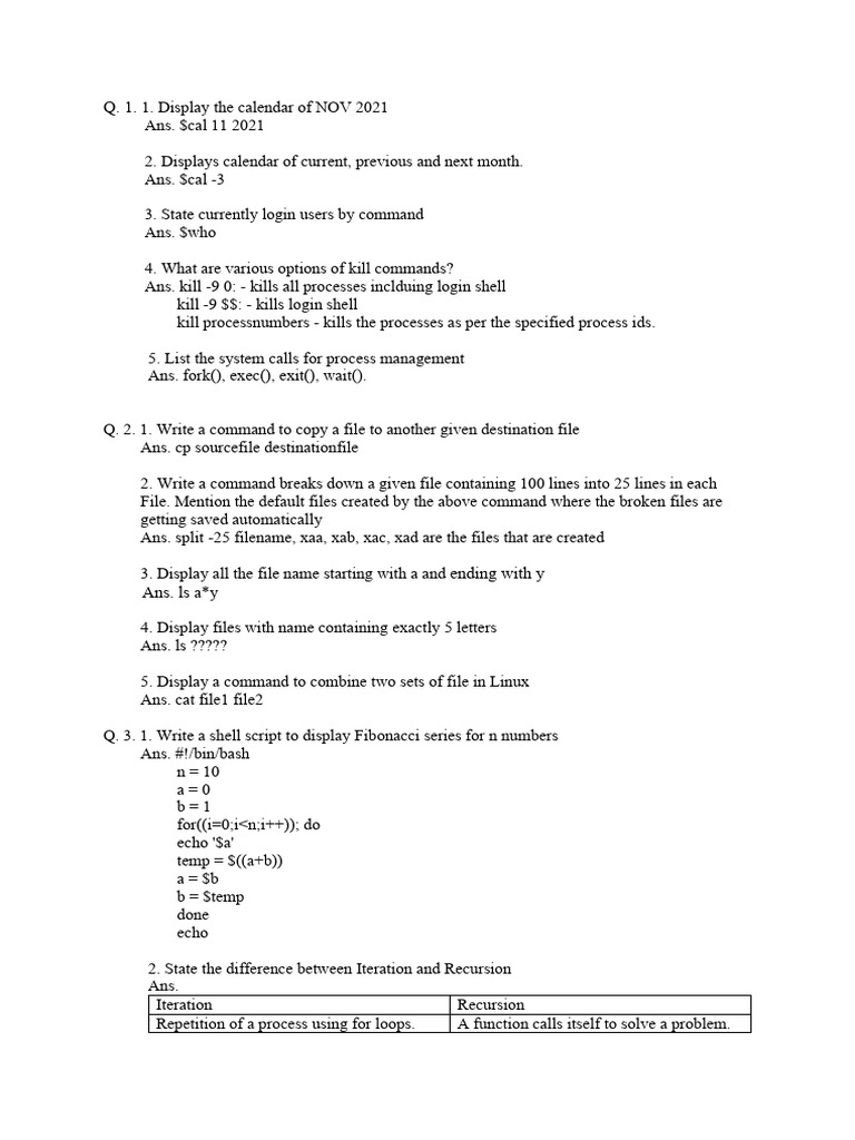 OSY Practice Questions | PDF | Computer File | Computing