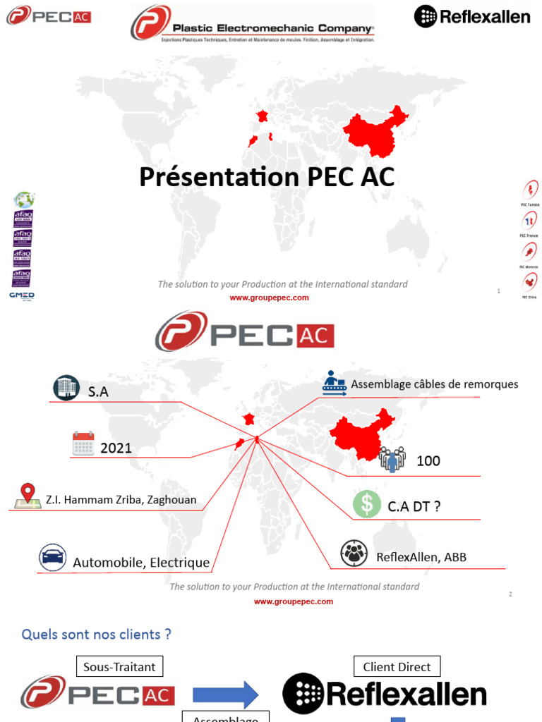 Présentation PEC AC | PDF | Industrie automobile | Technologie des ...
