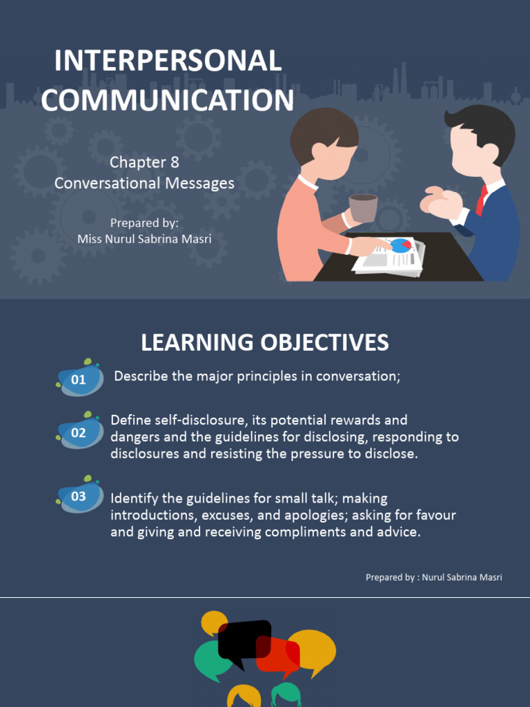 Chapter 8 - Conversational Messages | PDF | Communication | Cognitive ...