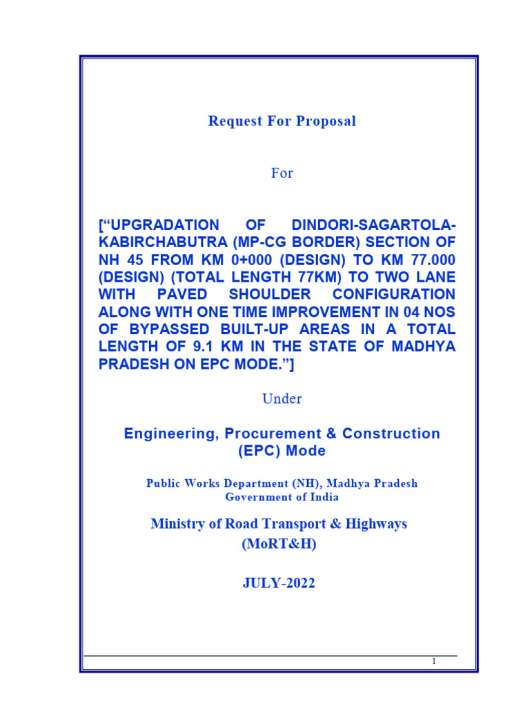 Final RFP | PDF | Request For Proposal | Legal Liability