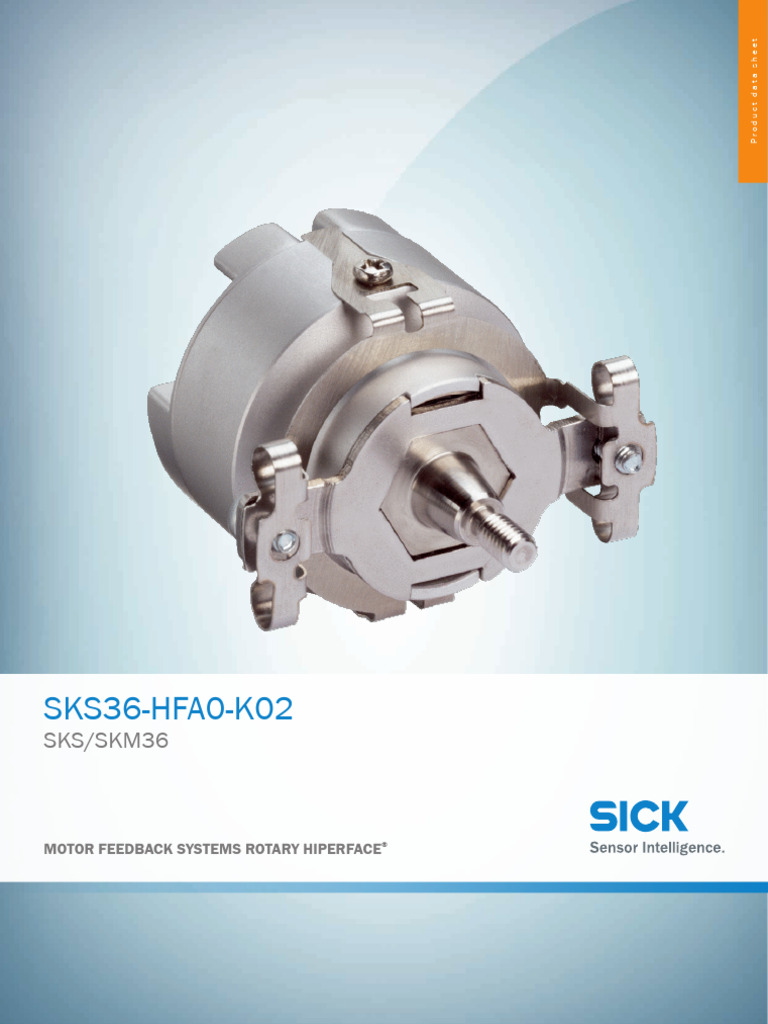Sick Encoder | PDF | Electric Motor | Manufactured Goods