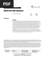 KAPA HiFi HotStart ReadyMix PCR Kit Technical Data Sheet | PDF ...