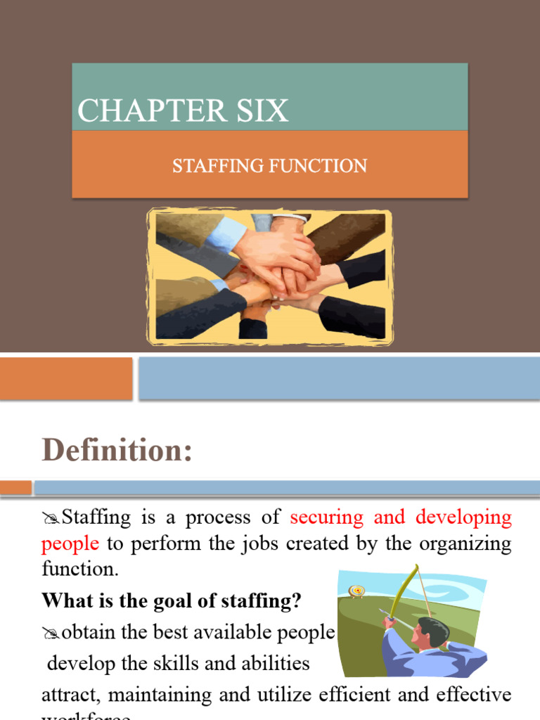 Ch-6 (Staffing Function) | PDF | Human Resources | Employment
