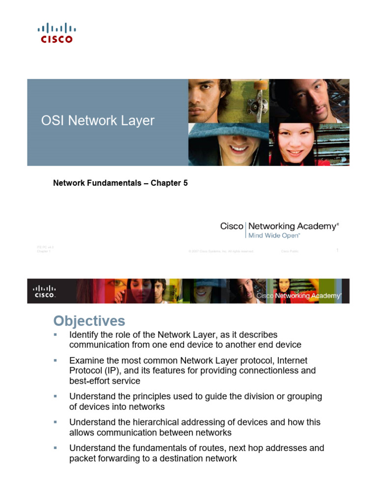 CISCO CCNA1 Exploration - Network - Chapter - 5 | PDF | Internet Protocols | Routing