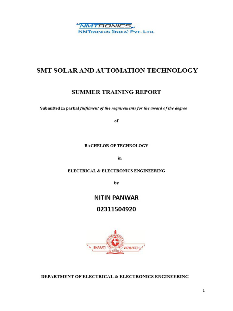 SMT Solar and Automation Technology | PDF | Printed Circuit Board ...