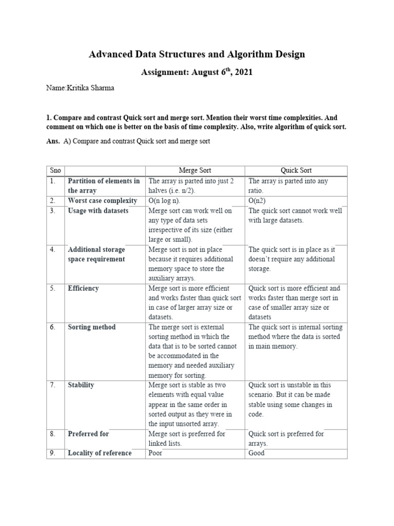 ADSAD | PDF | Time Complexity | Algorithms