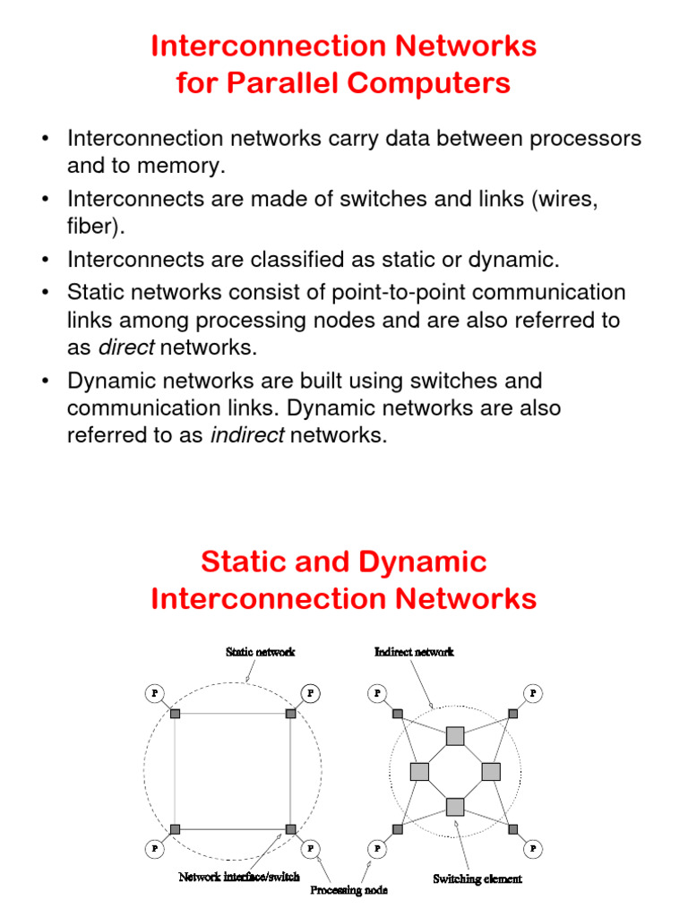 Static and Dynamic | PDF | Network Topology | Computer Network