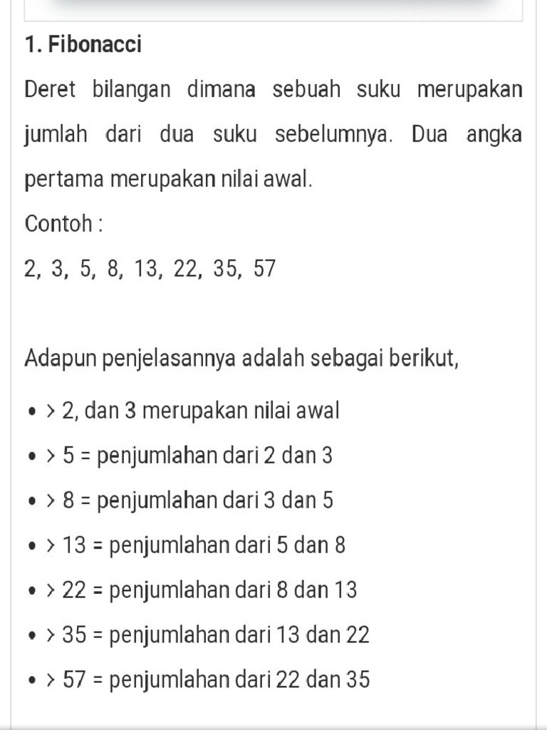 Cara Mengerjakan Tes Deret Angka | PDF