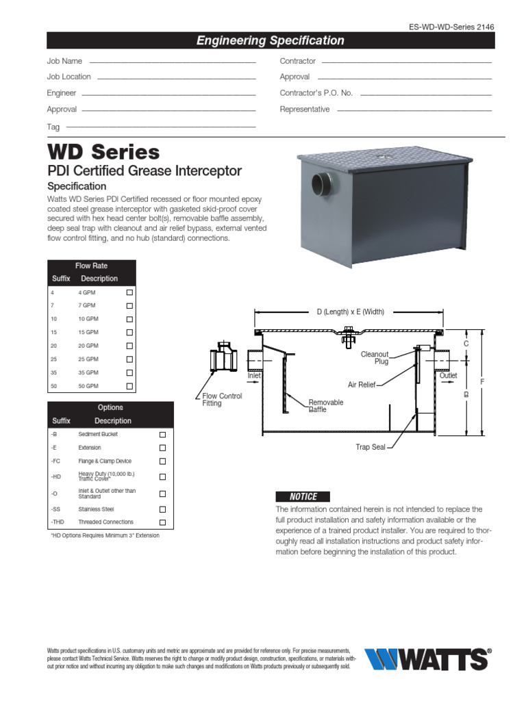 WD Series | PDF | Equipment | Mechanical Engineering