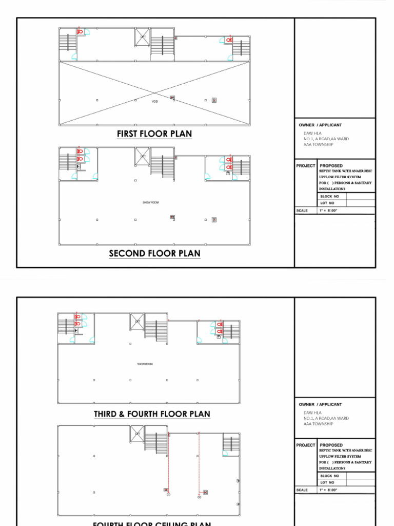Sample Drawing Upflow System | PDF