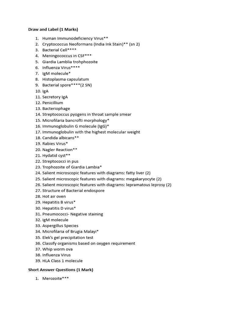 Microbiology GLR | PDF | Infection | Bacteria
