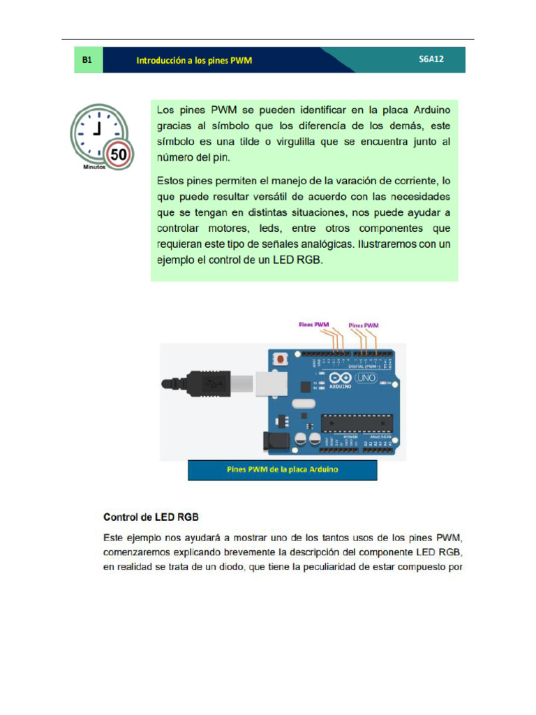 Practica Control de LED RGB | PDF