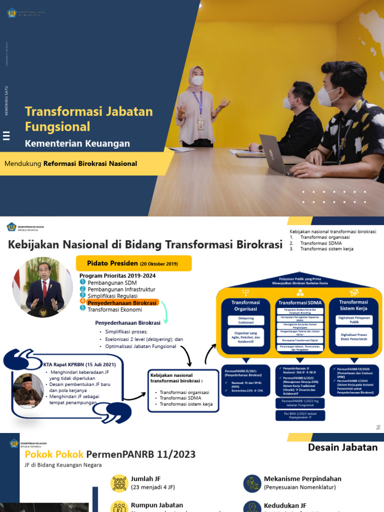 Transformasi Jabatan Fungsional Kemenkeu | PDF