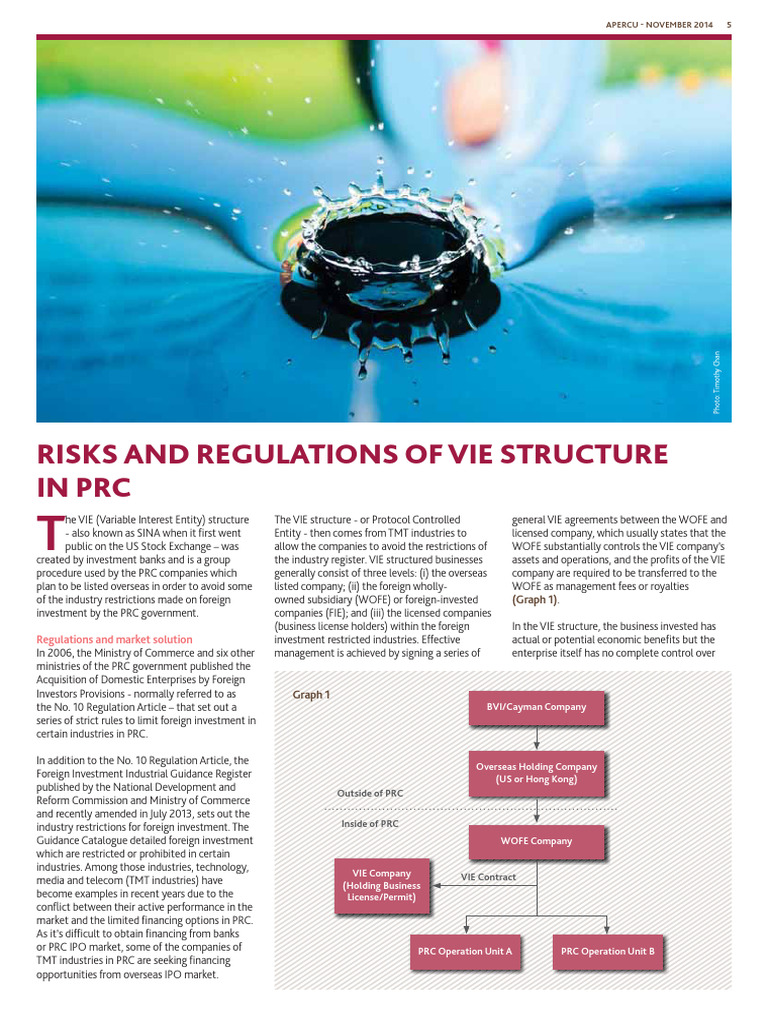 Risks and Regulations of Vie Structure 2014 | PDF | Investing ...