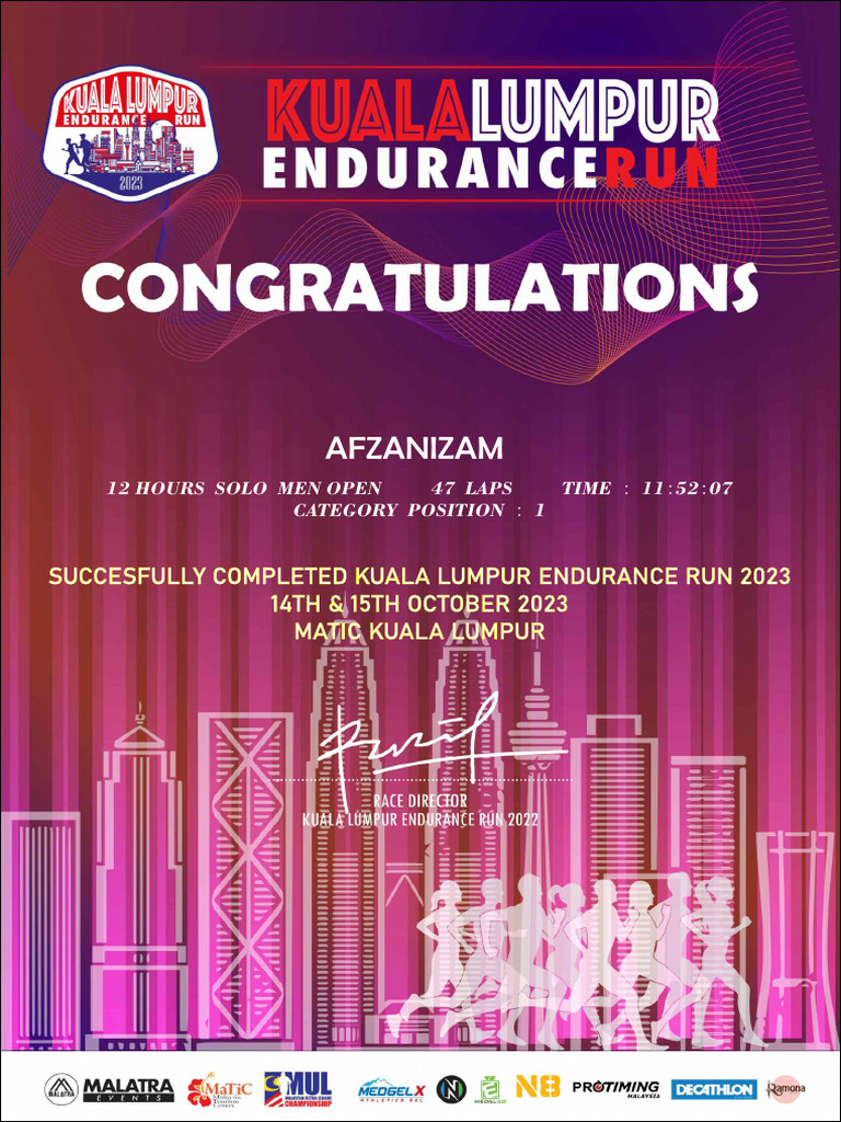 KL Endurance Ecert 12hrs Solo | PDF