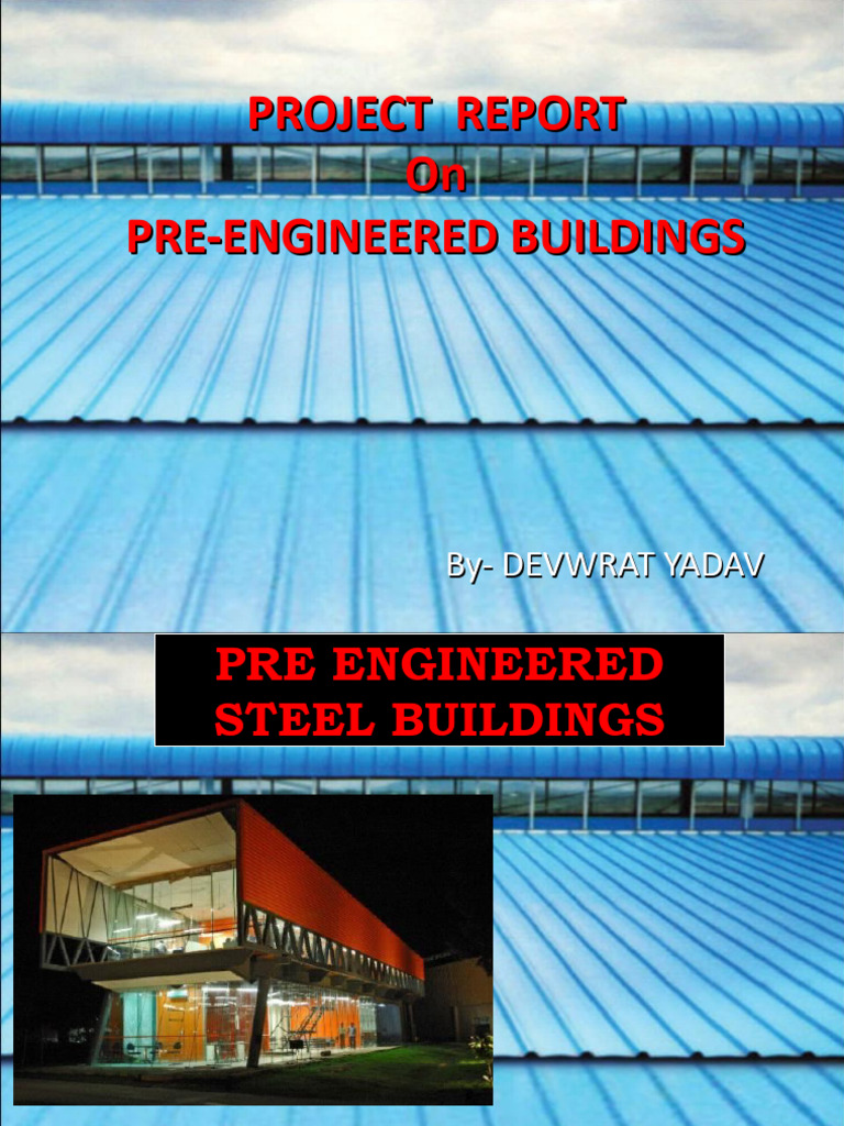 Vdocuments - MX Peb-Presentation | PDF | Building Engineering | Civil ...