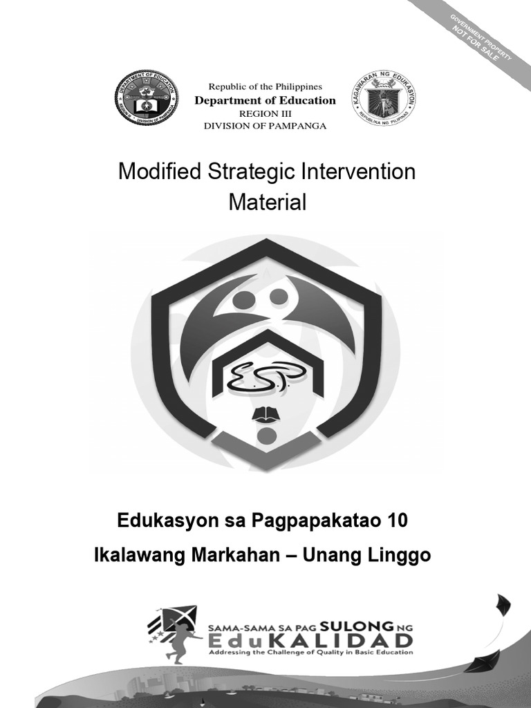 Esp10 q2 Week1 | PDF