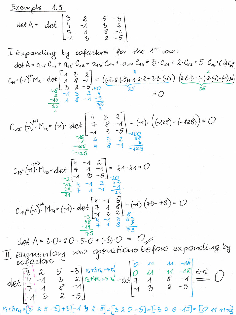 2023 Lecture 2 Examples - Solutions | PDF