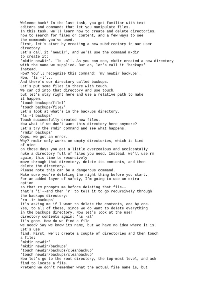 Finding Information - Transcript | PDF | Computer File | Regular Expression