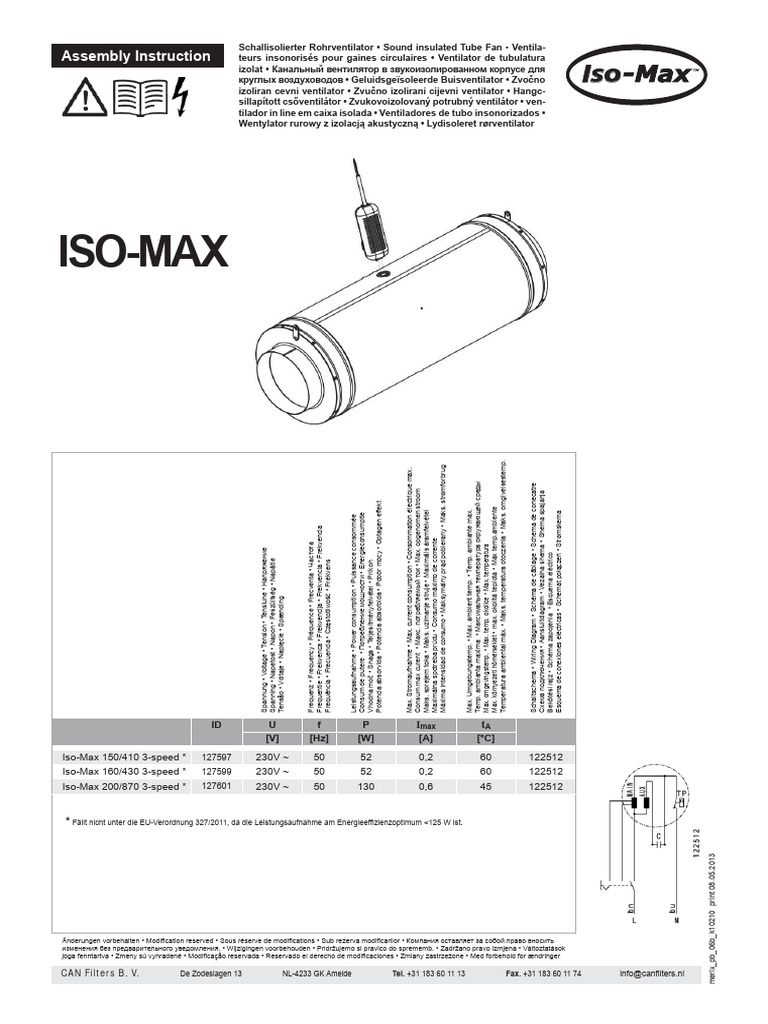 Notice Iso-Max 3 Vitesses | PDF