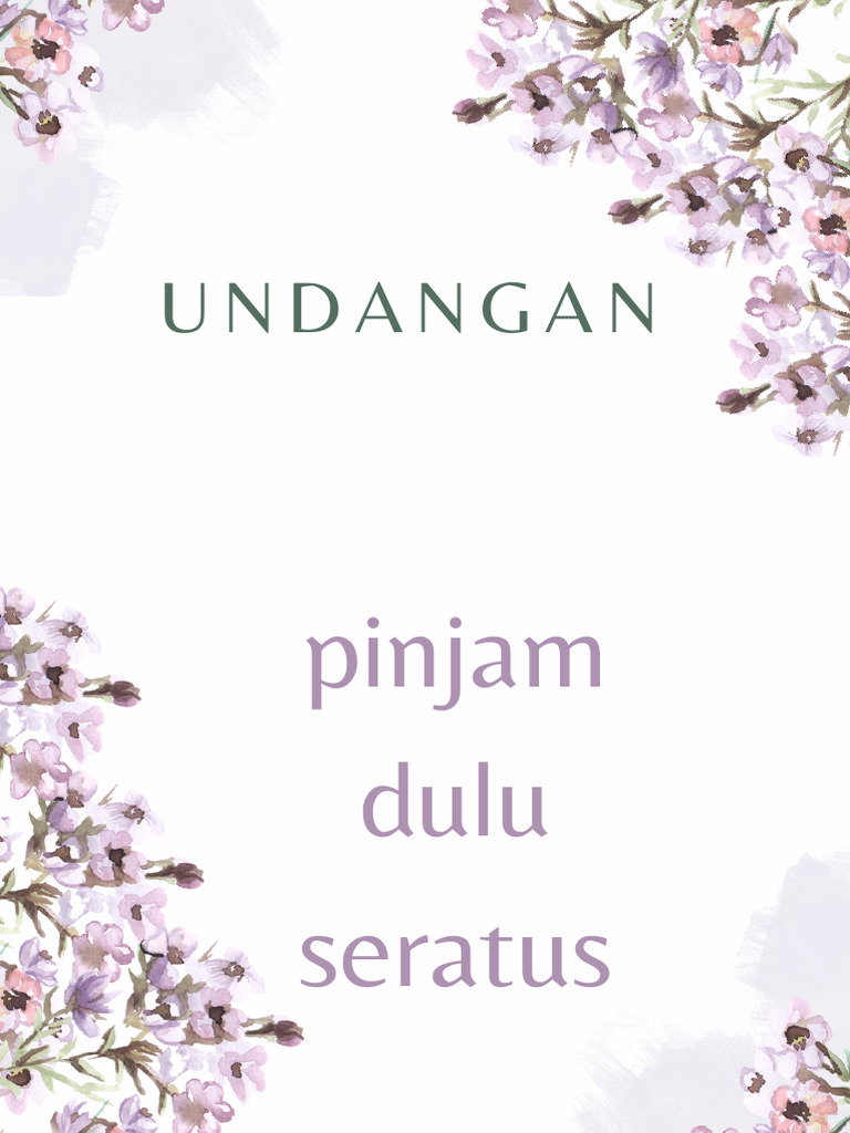 Undangan Lamaran 11 Des | PDF