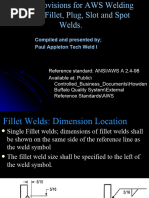 Weld Callout Engineering Specification | PDF | Welding | Construction