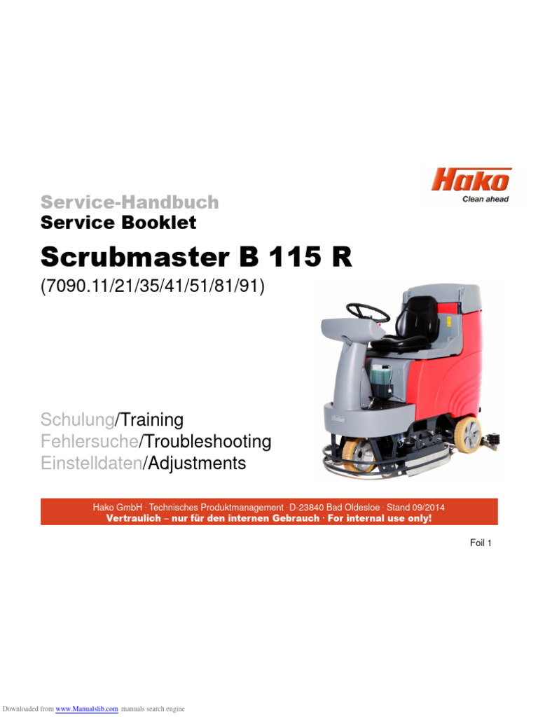 Manual de Mantenimiento B115 R | PDF | Electrical Connector | Switch