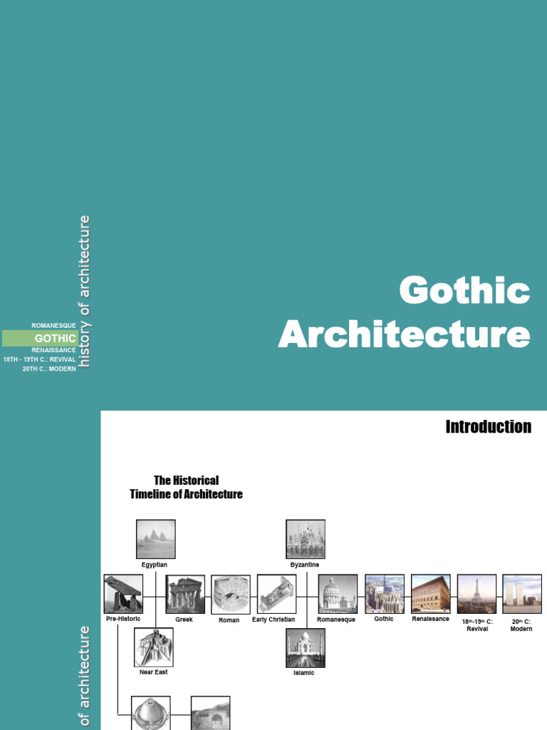 Gothic Architecture History | PDF | Gothic Architecture | Architectural ...