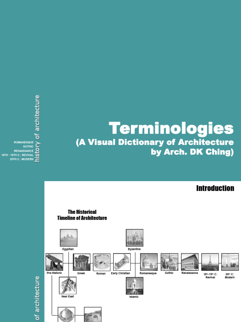 Module 4 Terminologies | PDF | Gothic Architecture | Architectural Design