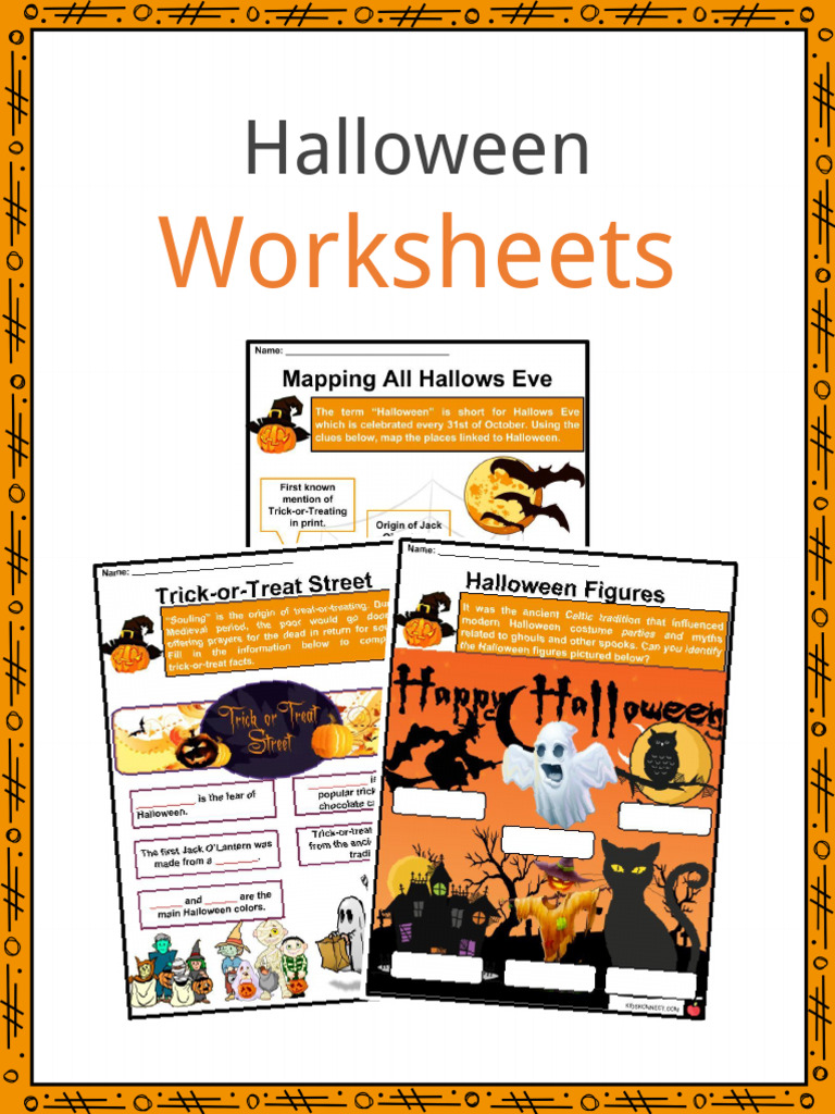 Sample Halloween Worksheets | PDF | Halloween | Trick Or Treating