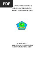 Contoh Laporan Pemelihraan Sarana Dan Prasarana | PDF