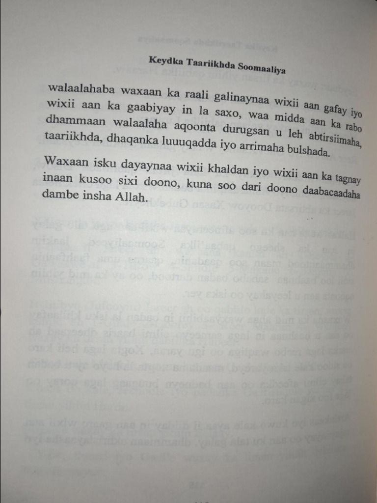 Qabaa'ilada Soomaalida | PDF