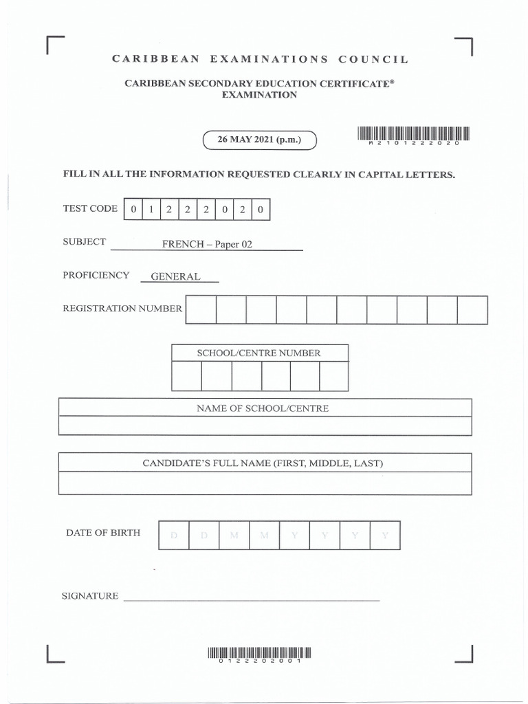 French Paper 02 May 2021 | PDF