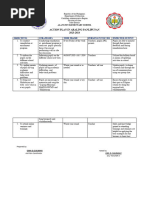 Action Plan For SELG Activities | PDF | Philippines