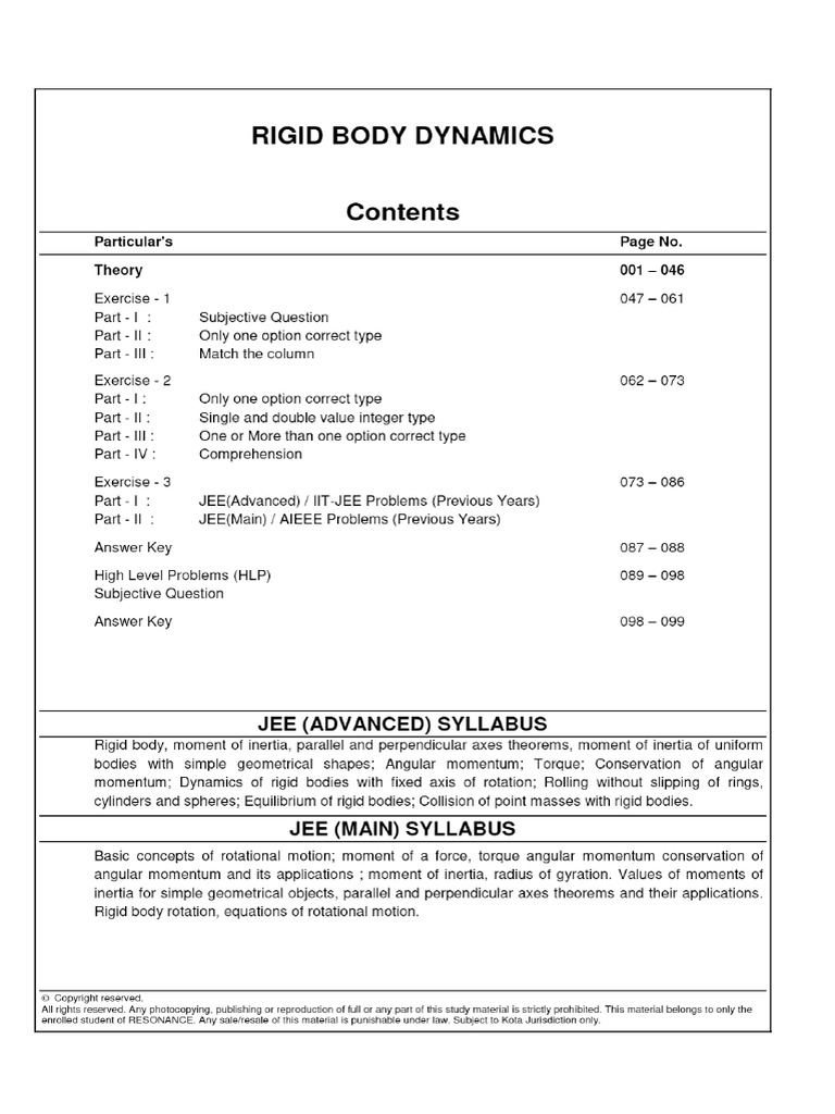 57Mb - RBD SHEET | PDF