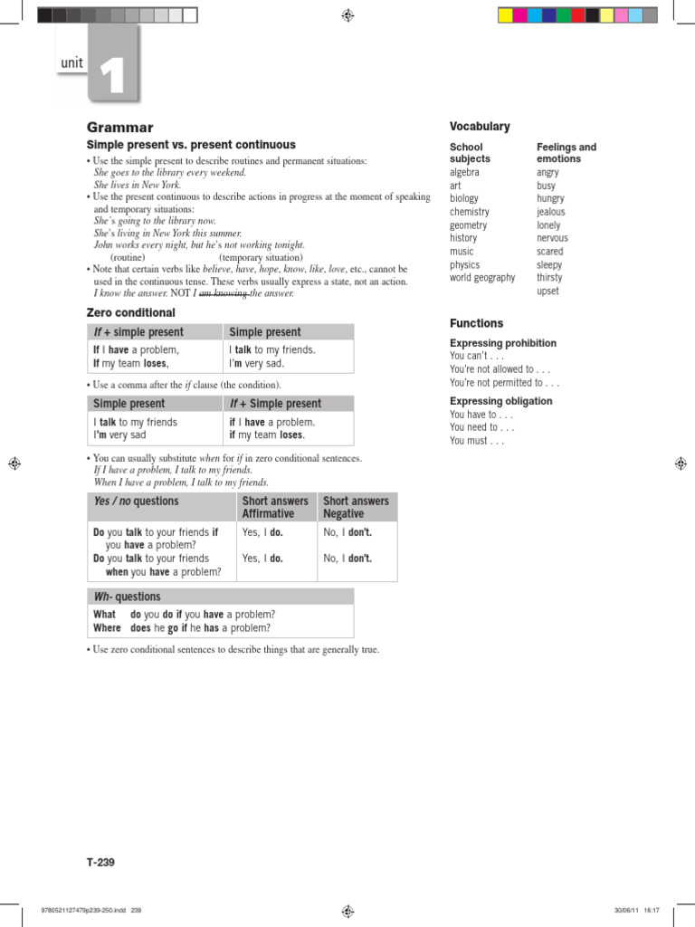 Level 3 Summary | Download Free PDF | Adverb | Clause