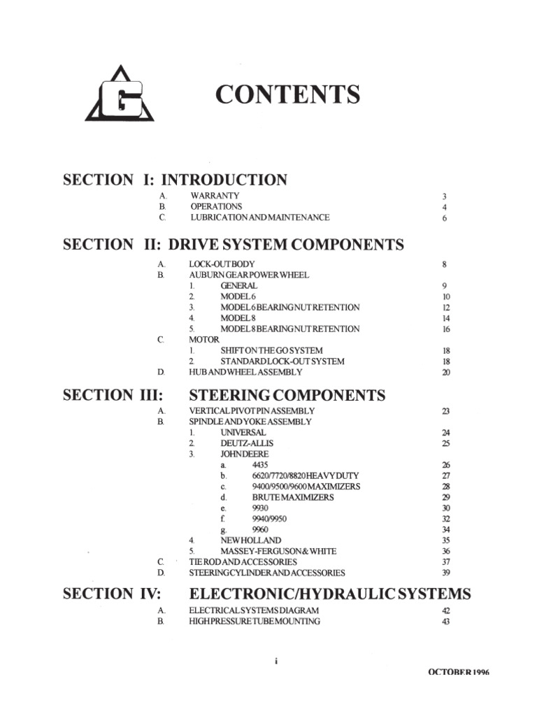 Gilcrest John Deere JMG-Axle-Manual | PDF